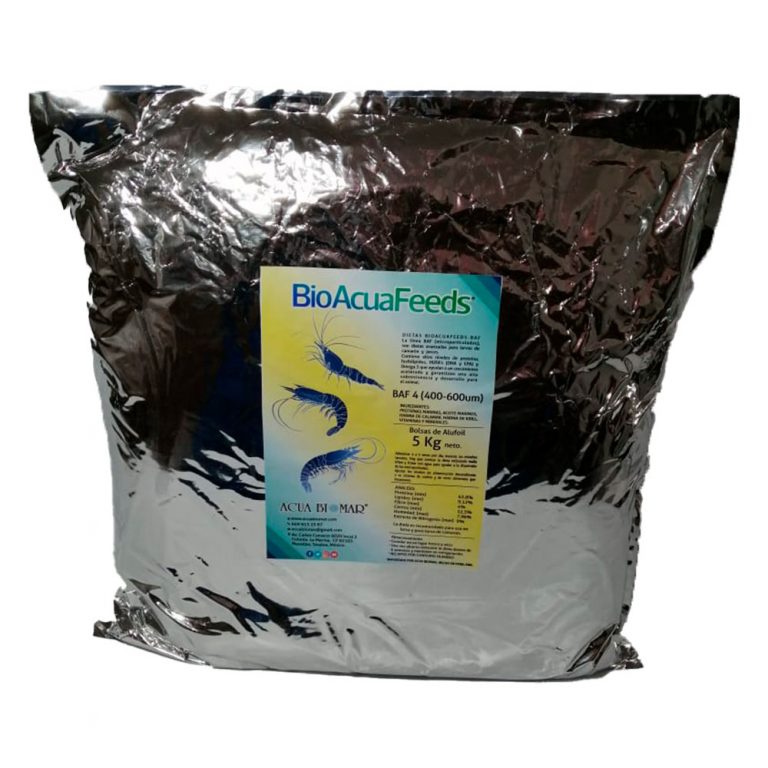 BAF 4, 400-600 μm, DIETAS BIOACUAFEEDS - Acua Biomar