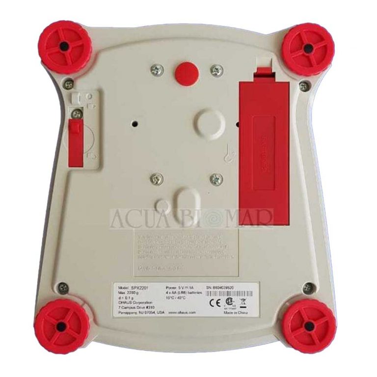 BALANZA SCOUT SPX2201 OHAUS, CAPACIDAD 2,200 G - Acua Biomar